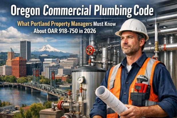 Oregon Plumbing Code OAR 918-750 Guide 2026